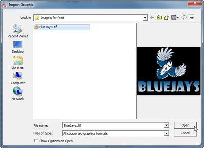 Importing & Sizing Artwork